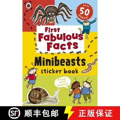 Ladybird First Fabulous Facts: Minibeasts Sticker Book [9780723298595]