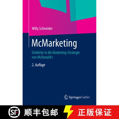 【3-4周达】McMarketing : Einblicke in die Marketing-Strategie von McDonald's (2., überarb. Aufl. 2015) [9783658070953]