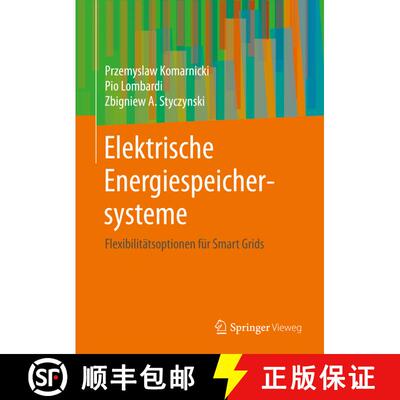 【3-4周达】Elektrische Energiespeichersysteme: Flexibilitätsoptionen für Smart Grids (1. Aufl. 2021... [9783662628010]