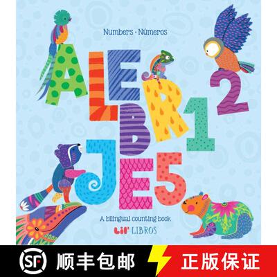 【3-4周达】Alebrijes: Numbers / Números (Bilingual: English/Spanish): English & Spanish [9781962227438]