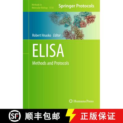【3-4周达】ELISA : Methods and Protocols [9781493927418]