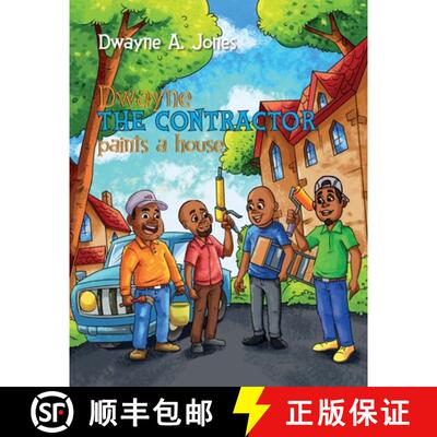 【3-4周达】Dwayne the Contractor Paints a House [9781737406822]
