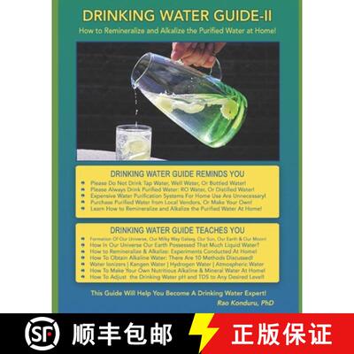 【3-4周达】Drinking Water Guide-II: How to Remineralize and Alkalize the Purified Water at Home! [9780973112078]