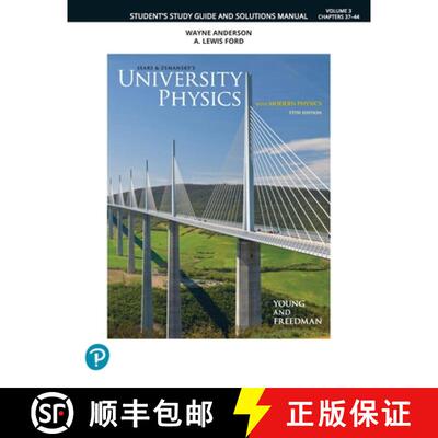 【3-4周达】Student Study Guide and Solutions Manual for University Physics with Modern Physics, Volum... [9780135592021]