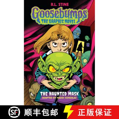 【3-4周达】精装 The Haunted Mask (Goosebumps Graphic Novel #1): Volume 1 [9781338879407]