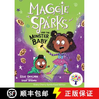 【3-4周达】Maggie Sparks and the Monster Baby: Accessible Symbolised Edition [9781802633382]