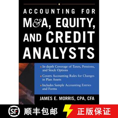 【3-4周达】精装 Accounting for M&A, Equity, and Credit Analysts [9780071429696]