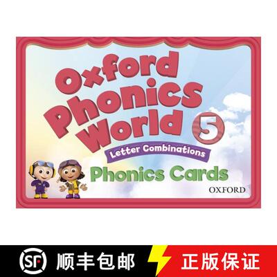 【3-4周达】Oxford Phonics World 5: Phonics Cards [9780194592741]