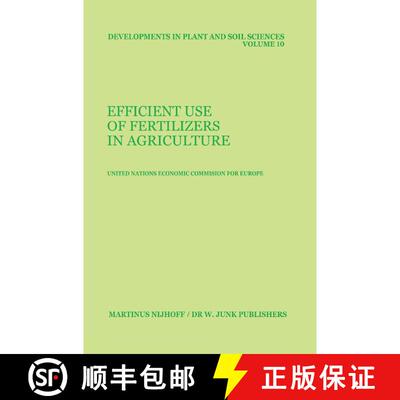 【3-4周达】精装 Efficient Use of Fertilizers in Agriculture [9789024728664]