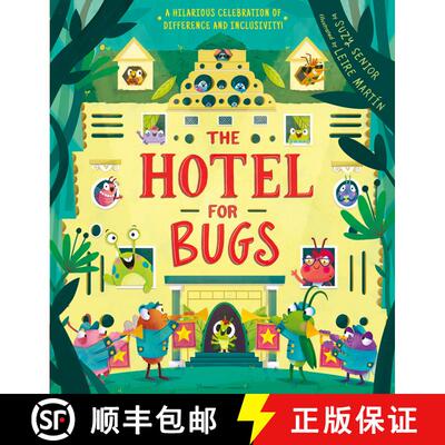 【3-4周达】精装 Hotel for Bugs: A Celebration of Difference and Inclusivity! [9781680102703]