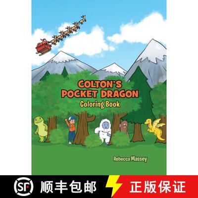 【3-4周达】COLTON'S POCKET DRAGON Coloring Book: The Dream [9781956895681]