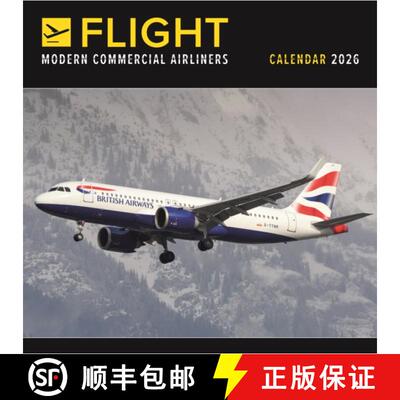 【3-4周达】Flight Modern Commercial Airliners Squar [9781529847840]