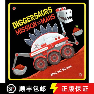 【3-4周达】精装 Diggersaurs Mission to Mars [9780593648599]