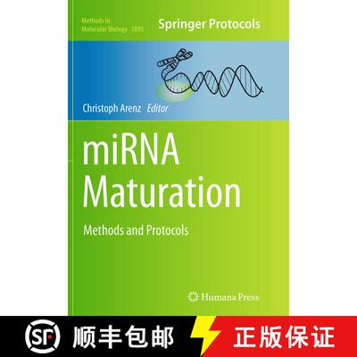 【3-4周达】miRNA Maturation : Methods and Protocols (Softcover reprint of the original 1st ed. 2014) [9781493960163]