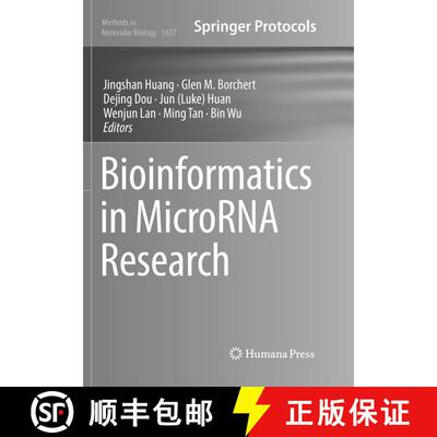 【3-4周达】Bioinformatics in MicroRNA Research (Softcover reprint of the original 1st ed. 2017) [9781493983766]