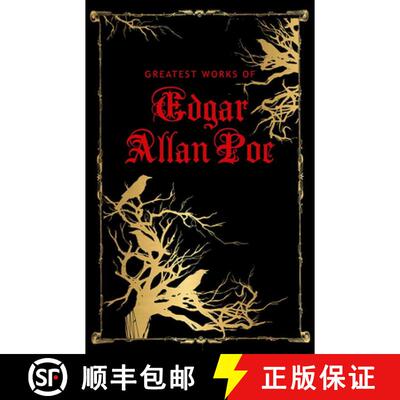 【3-4周达】精装 Greatest Works of Edgar Allan Poe (Deluxe Hardbound Edition) [9789387779709]