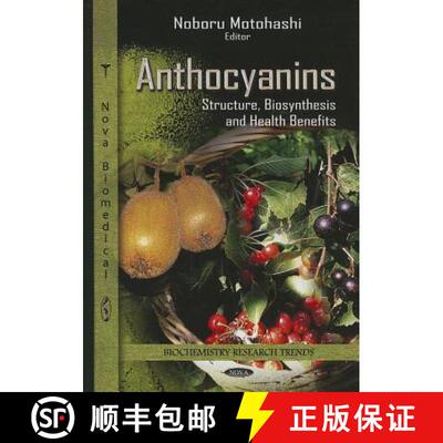 【3-4周达】精装 Anthocyanins: Structure, Biosynthesis and Health Benefits [9781622573295]