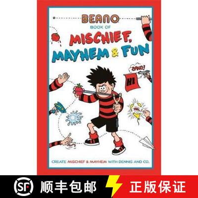 【3-4周达】Beano Book of Mischief, Mayhem and Fun [9781787411616]