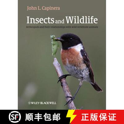 【3-4周达】Insects And Wildlife - Arthropods And Their Relationships With Wild Vertebrate Animals [Wi... [9781444333008]