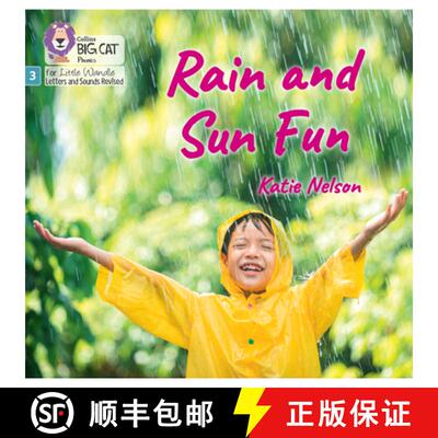 【3-4周达】Rain and Sun Fun: Phase 3 Set 1 Blending Practice [9780008668280]
