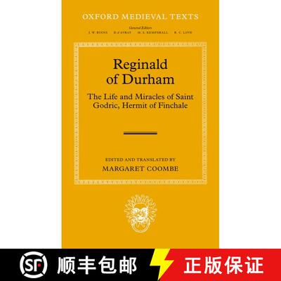 【3-4周达】精装 Reginald of Durham: The Life and Miracles of Saint Godric, Hermit of Finchale [9780199641796]