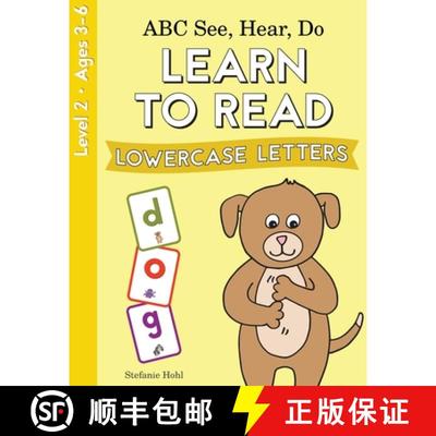 【3-4周达】ABC See, Hear, Do Level 2: Learn to Read Lowercase Letters [9781638240082]