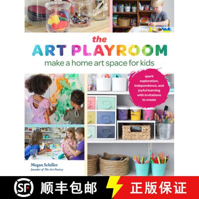 【3-4周达】Open Art Studio for Kids: Make Space for Art with Creative Skill-Building Invitations; Enc... [9780760381342]