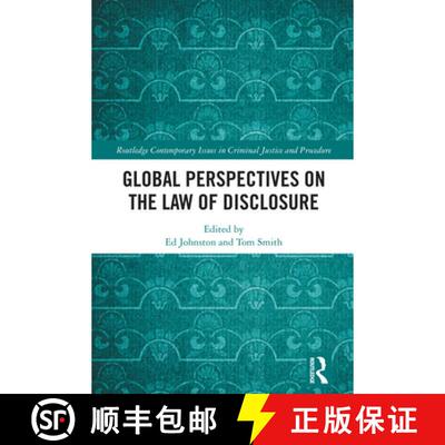 【3-4周达】精装 Global Perspectives on the Law of Disclosure [9781032941981]