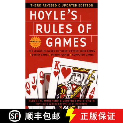 【3-4周达】Hoyle's Rules of Games, 3rd Revised and Updated Edition: The Essential Guide to Poker and ... [9780452283138]