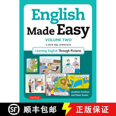 【3-4周达】English Made Easy Volume Two: British Edition: A New ESL Approach: Learning English Throug... [9780804846462]