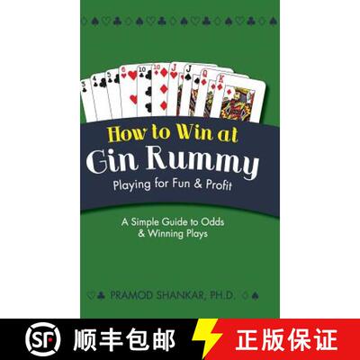 【3-4周达】精装 How To Win At Gin Rummy: Playing for Fun and Profit [9781626541986]