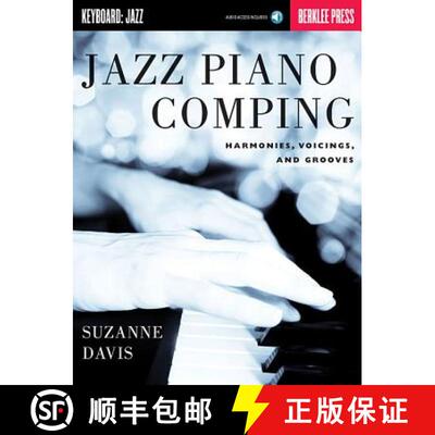 【3-4周达】Jazz Piano Comping: Harmonies, Voicings, and Grooves (Book/Online Audio) [With CD (Audio)] [9780876391259]