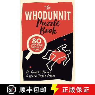 【3-4周达】The Whodunnit Puzzle Book : 80 Cosy Crime Puzzles to Solve [9781789295825]