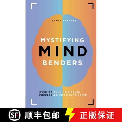 【3-4周达】精装 Mystifying Mind Benders: Over 100 cunning riddles, puzzles and mysteries to solve [9781787392991]