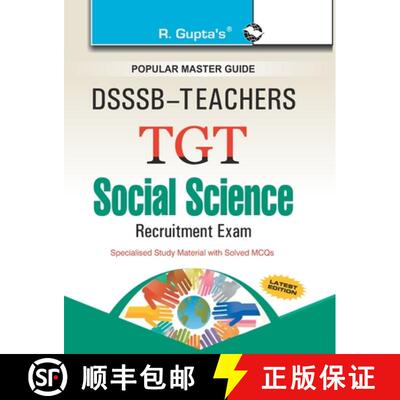 预订 DSSSB Teachers: TGT Social Science Recruitment Exam Guide [9789387604209]