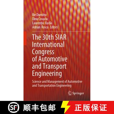 【3-4周达】The 30th SIAR International Congress of Automotive and Transport Engineering : Science and... [9783030325633]