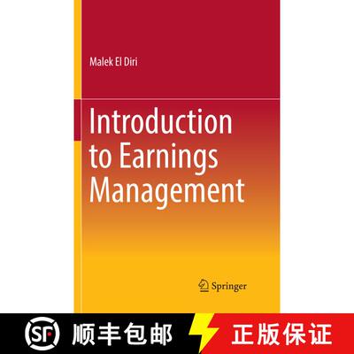 【3-4周达】Introduction to Earnings Management (Softcover reprint of the original 1st ed. 2018) [9783319873718]