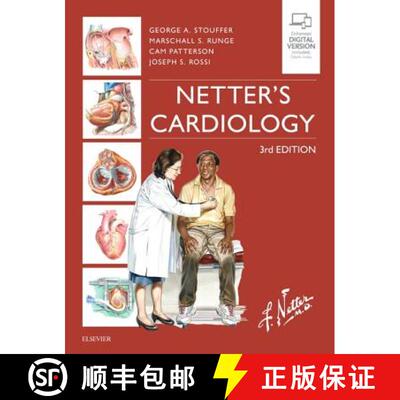 【3-4周达】Netter's Cardiology [9780323547260]