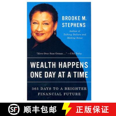 【3-4周达】Wealth Happens One Day at a Time: 365 Days to a Brighter Financial Future [9780060959173]