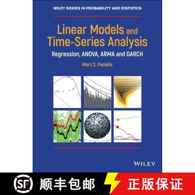 【3-4周达】Linear Models And Time-Series Analysis - Regression, Anova, Arma And Garch [Wiley统计学] [9781119431909]