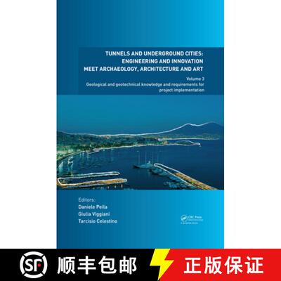 【3-4周达】精装 Tunnels and Underground Cities: Engineering and Innovation Meet Archaeology, Architec... [9780367465834]