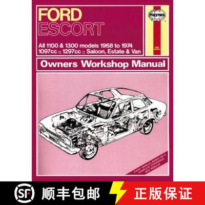 【3-4周达】Ford Escort Mk 1 Owner's Workshop Manual [9780857336446]