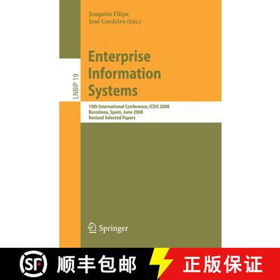 【3-4周达】Enterprise Information Systems : 10th International Conference, ICEIS 2008, Barcelona, Spa... [9783642006692]