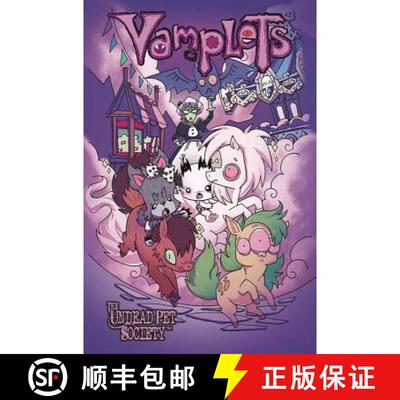 【3-4周达】Vamplets: The Undead Pet Society [9781632294821]