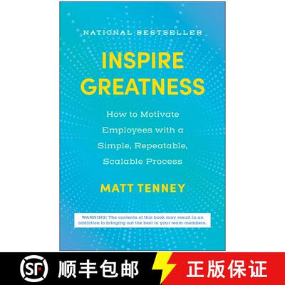 【3-4周达】Inspire Greatness: How to Motivate Employees with a Simple, Repeatable, Scalable Process [9781637745076]