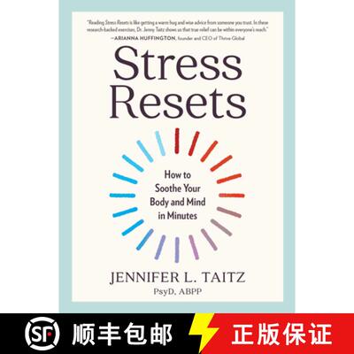 【3-4周达】Stress Resets: How to Soothe Your Body and Mind in Minutes [9781523523320]