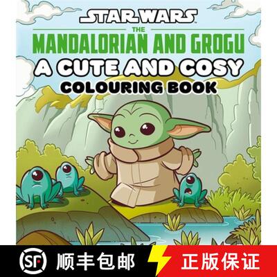 【3-4周达】Star Wars The Mandalorian and Grogu: A Cute and Cosy Colouring Book [9781835878828]