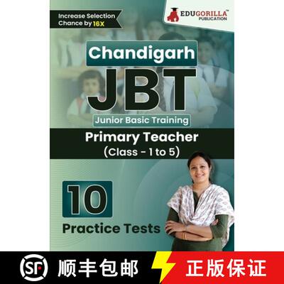 【3-4周达】Chandigarh JBT (Primary Teacher) Exam Book 2023 (English Edition) : Junior Basic Training ... [9789355568526]