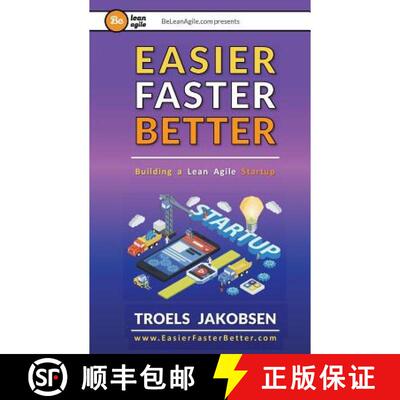 【3-4周达】Easier Faster Better: Building a Lean Agile Startup [9788799985906]