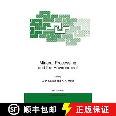 【3-4周达】Mineral Processing and the Environment [9780792350859]